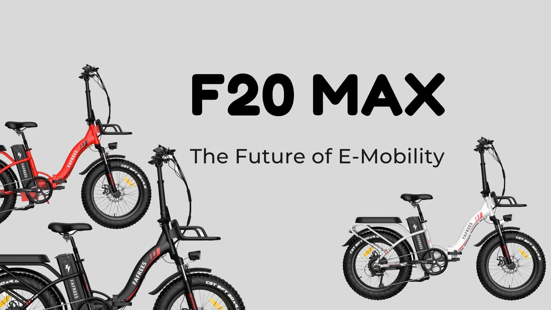 New E-Bike Launch: Fafrees Unveils the F20 Max! – Fafrees Ebike